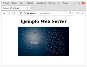 Web Server con Python - decodigo.com