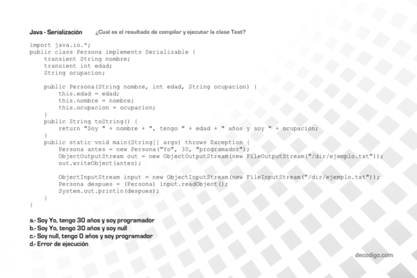 Pregunta Java - decodigo.com