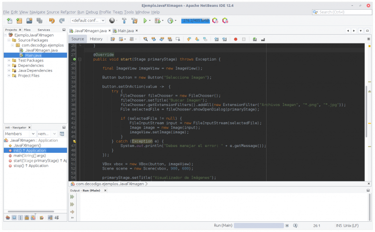 Visualizar una Imagen en JavaFX - decodigo.com